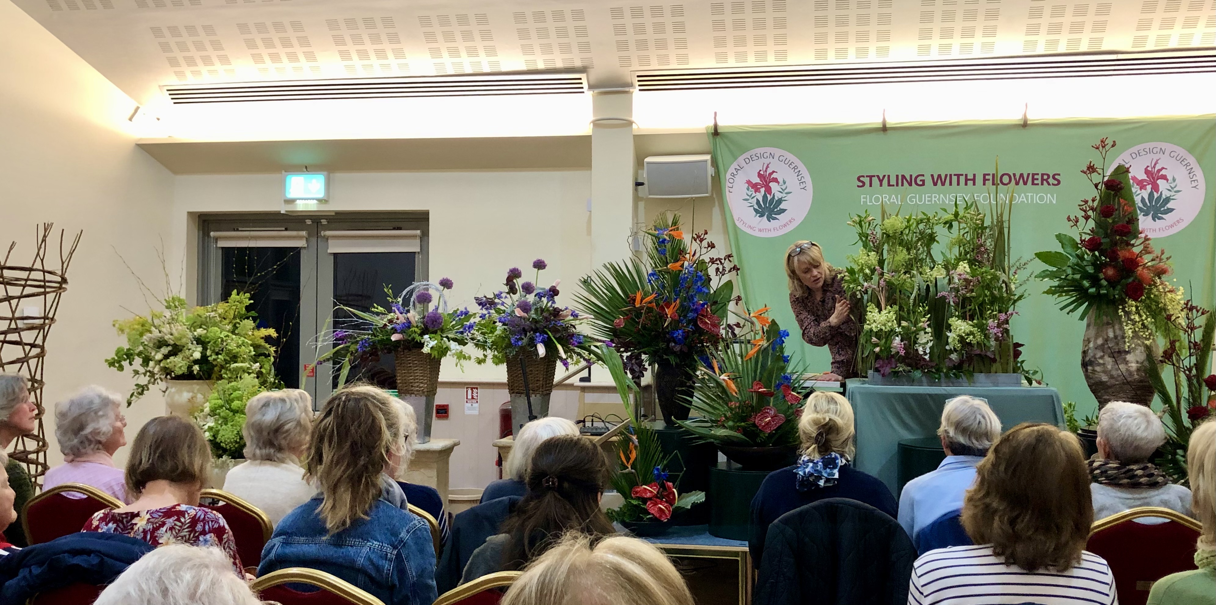 Sharon Dower - What now? Spring Demonstration | Floral Guernsey